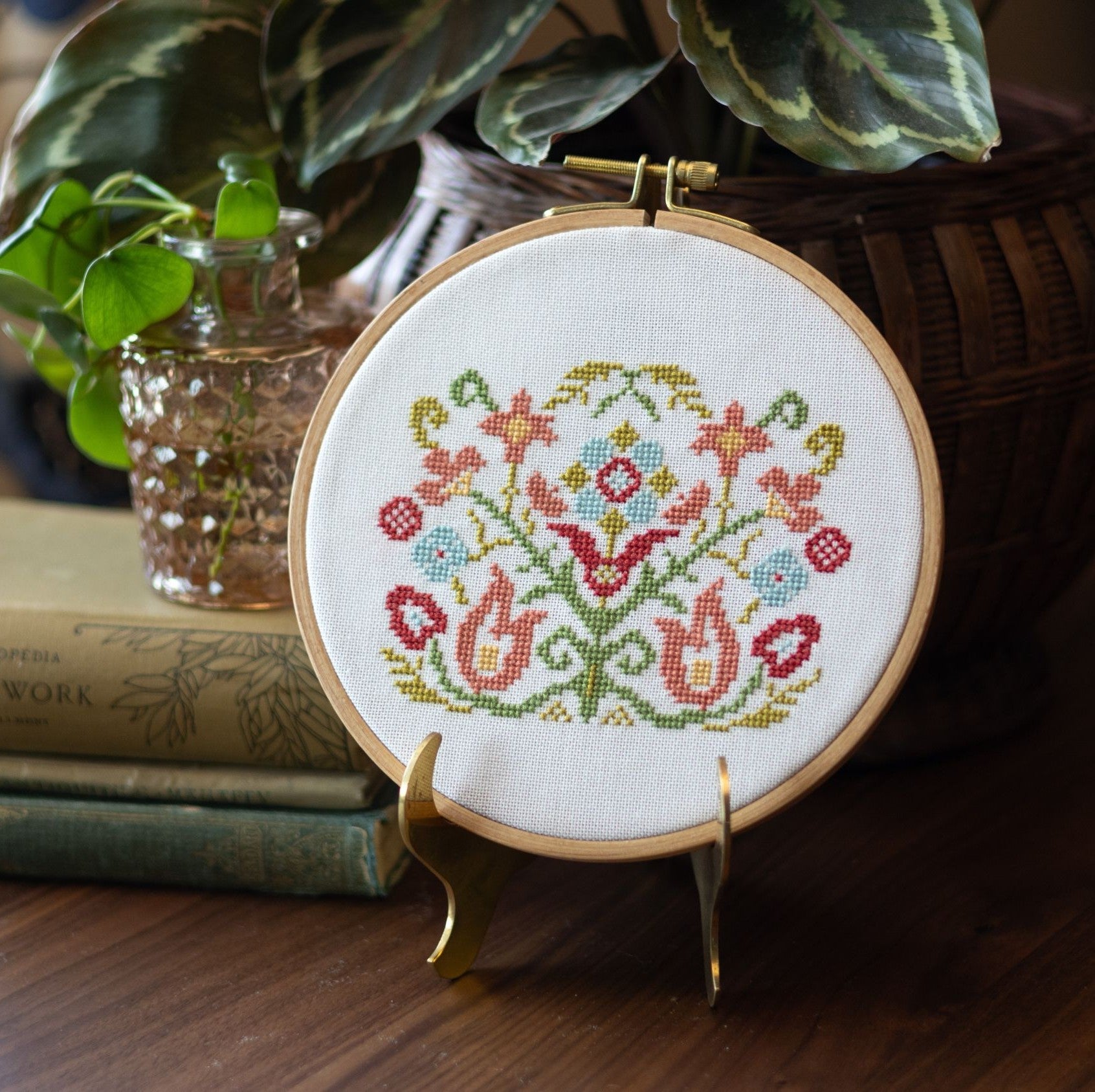 Cross Stitch Kits - Hoop Kits – Avlea Folk Embroidery