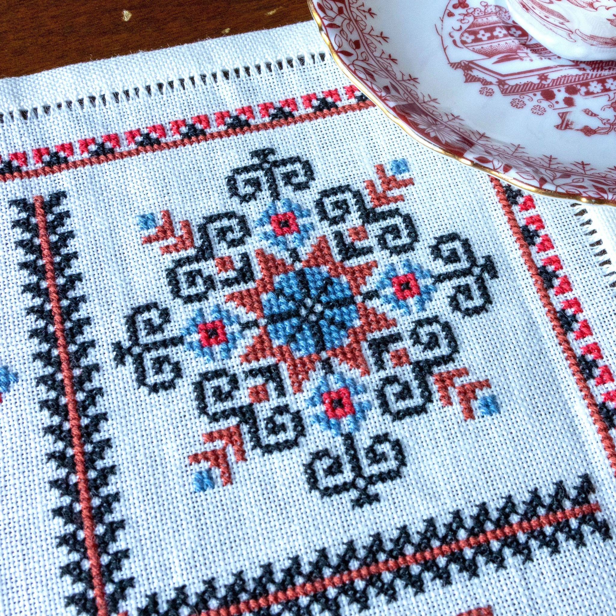 Balkan Quartet cross stitch folk embroidery kit – Avlea Folk Embroidery
