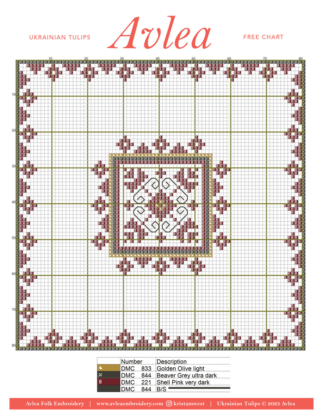 Free charts – Avlea Folk Embroidery